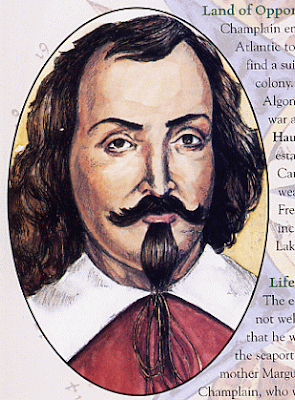 Lym's own house: Samuel De Champlain